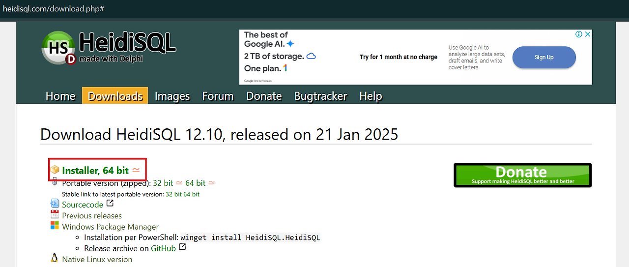 처음 DB 관리 도구를 써보는 사람이라면 HeidiSQL로 시작해보자