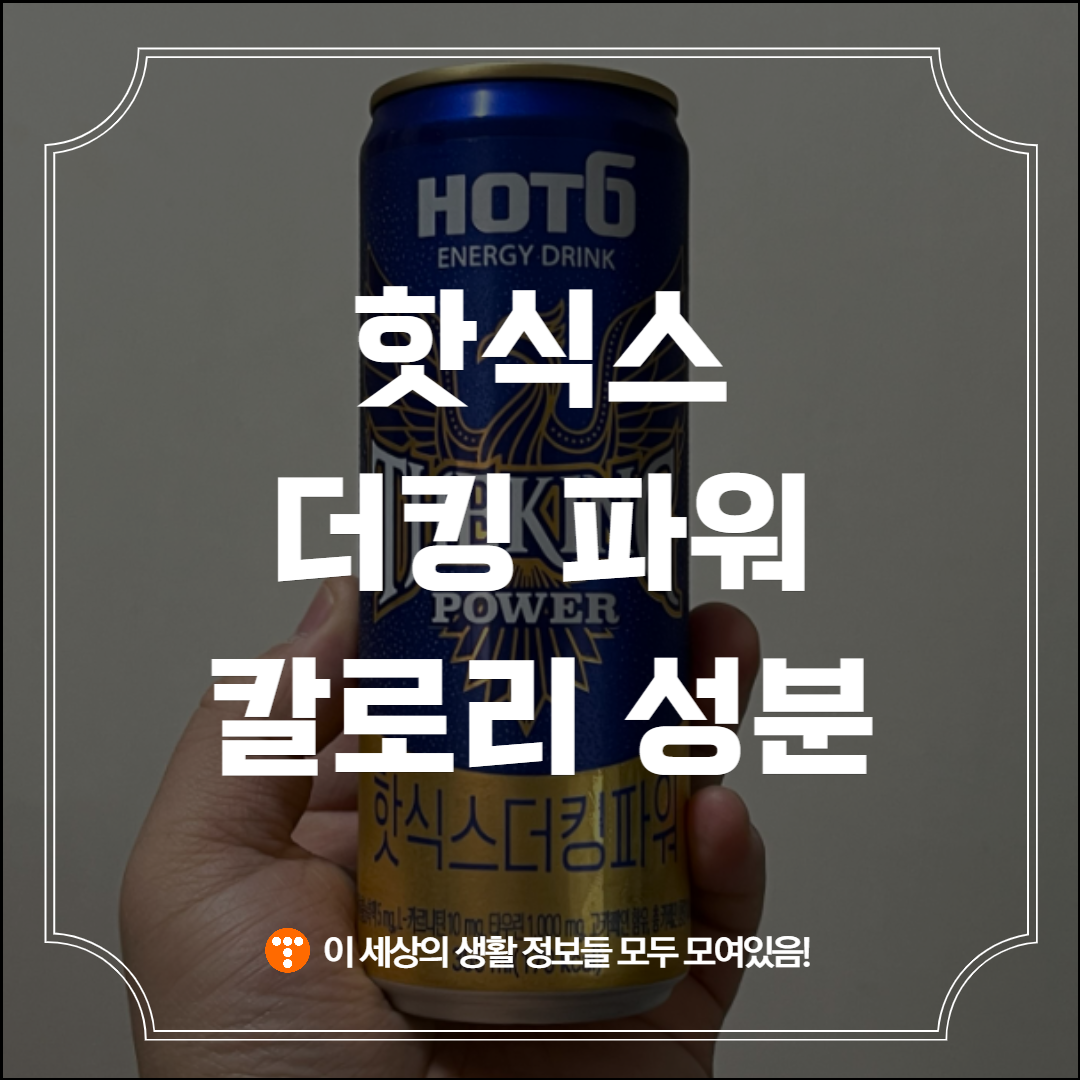 핫식스 더킹 파워 칼로리 성분