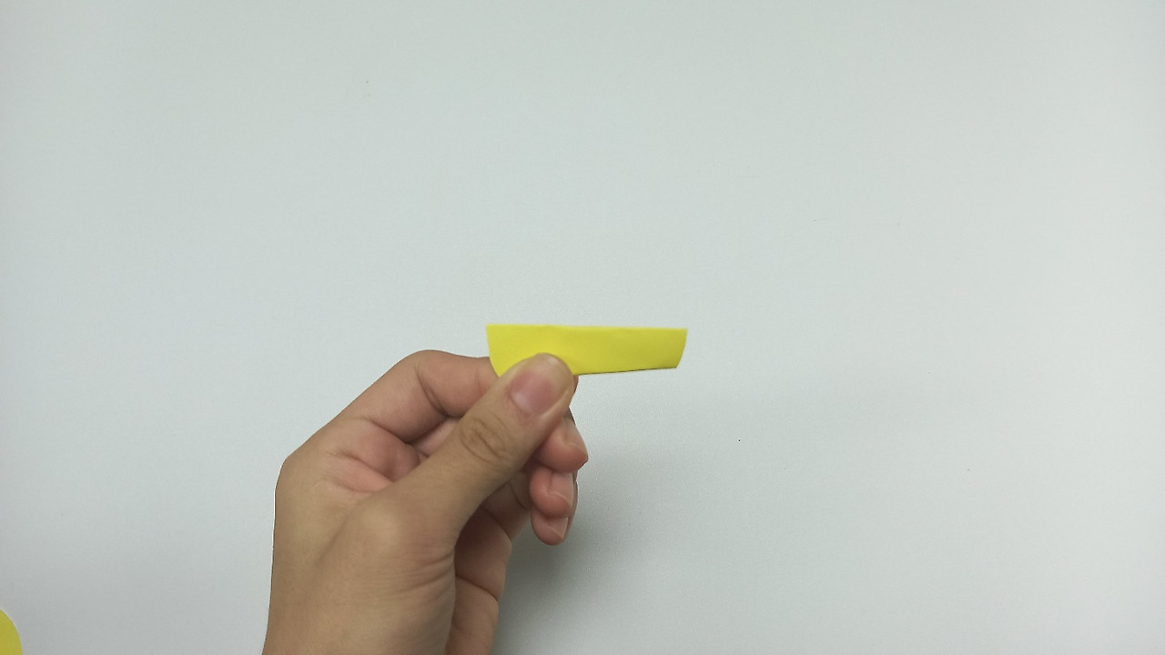 감자튀김 접기, origami potato chip