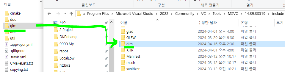 [OpenGL] OpenGL와 GLM(OpenGL Mathematics)