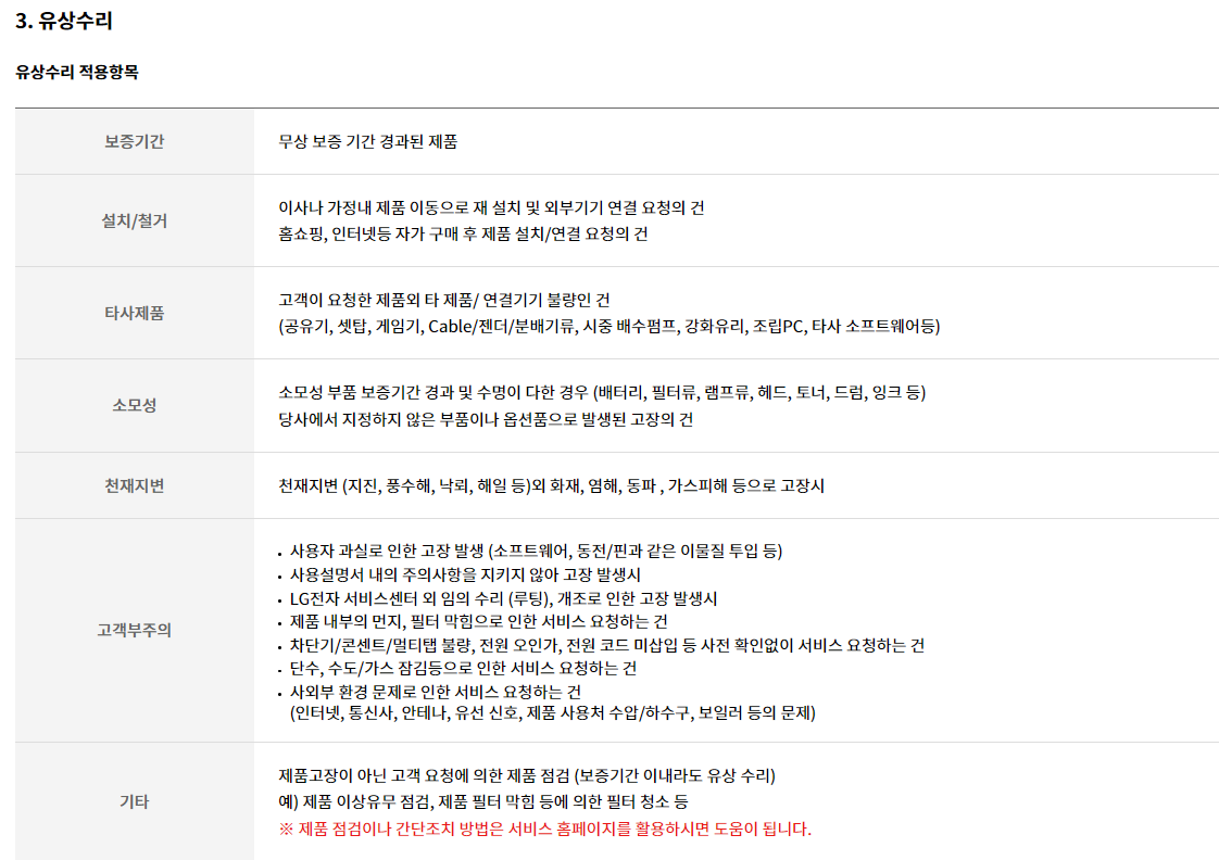 Lg전자 서비스센터 영업시간 전화번호 안내엘지전자 홈페이지