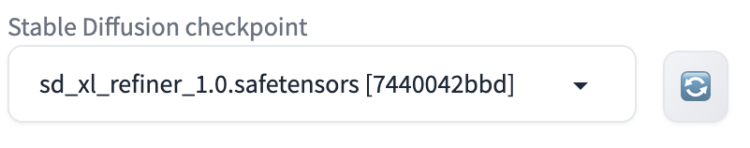 AUTOMATIC1111에서 SDXL 사용하는 방법