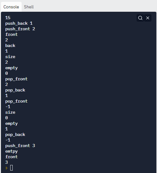 [알고리즘] 덱 백준 10866 (Python)