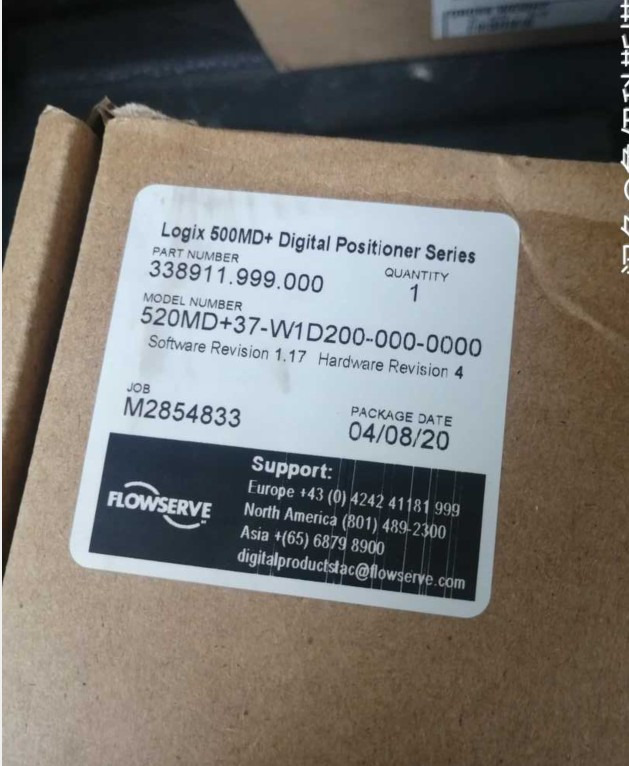 [수입판매] Flowserve Digital Positioner Series LOGIX 520MD