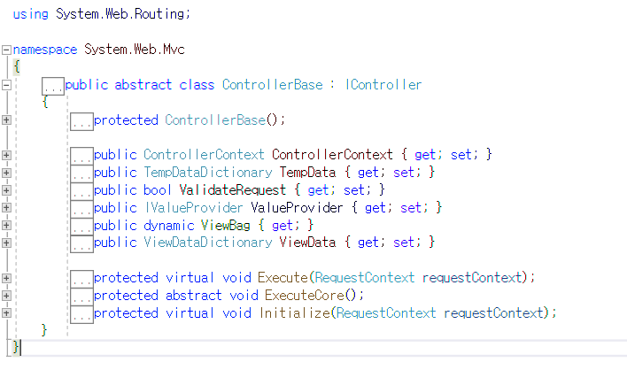 ASP.NET MVC] Controller, Actions, IController, ControllerBase