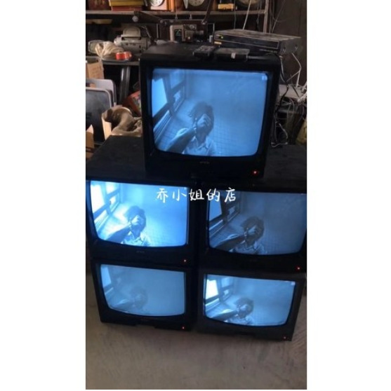 브라운관 티비 Usb 재생 텔레비전 복고 레트로 Tv 9인치 흑백 Usb 플레이어