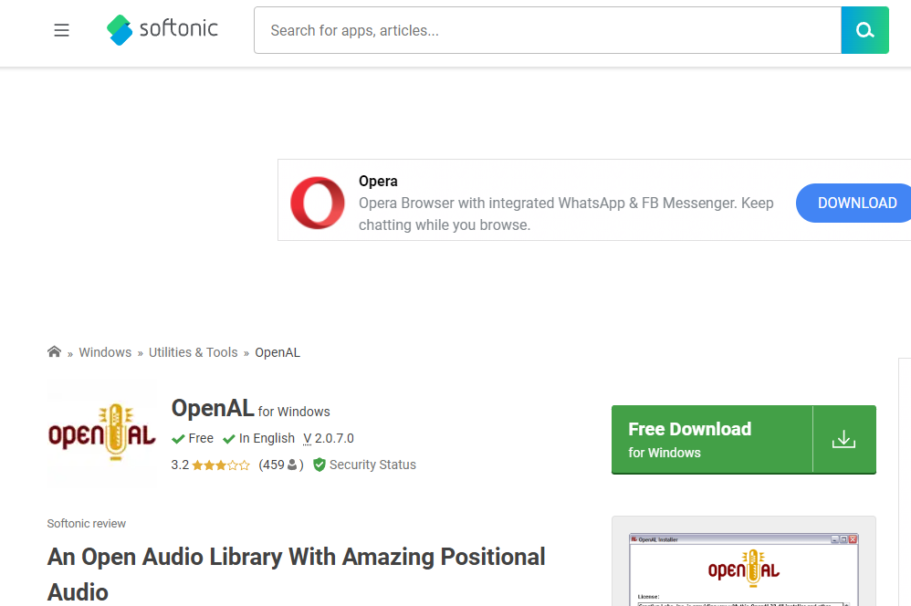 빌드박스 OpenAL initialization failed 에러 해결하기
