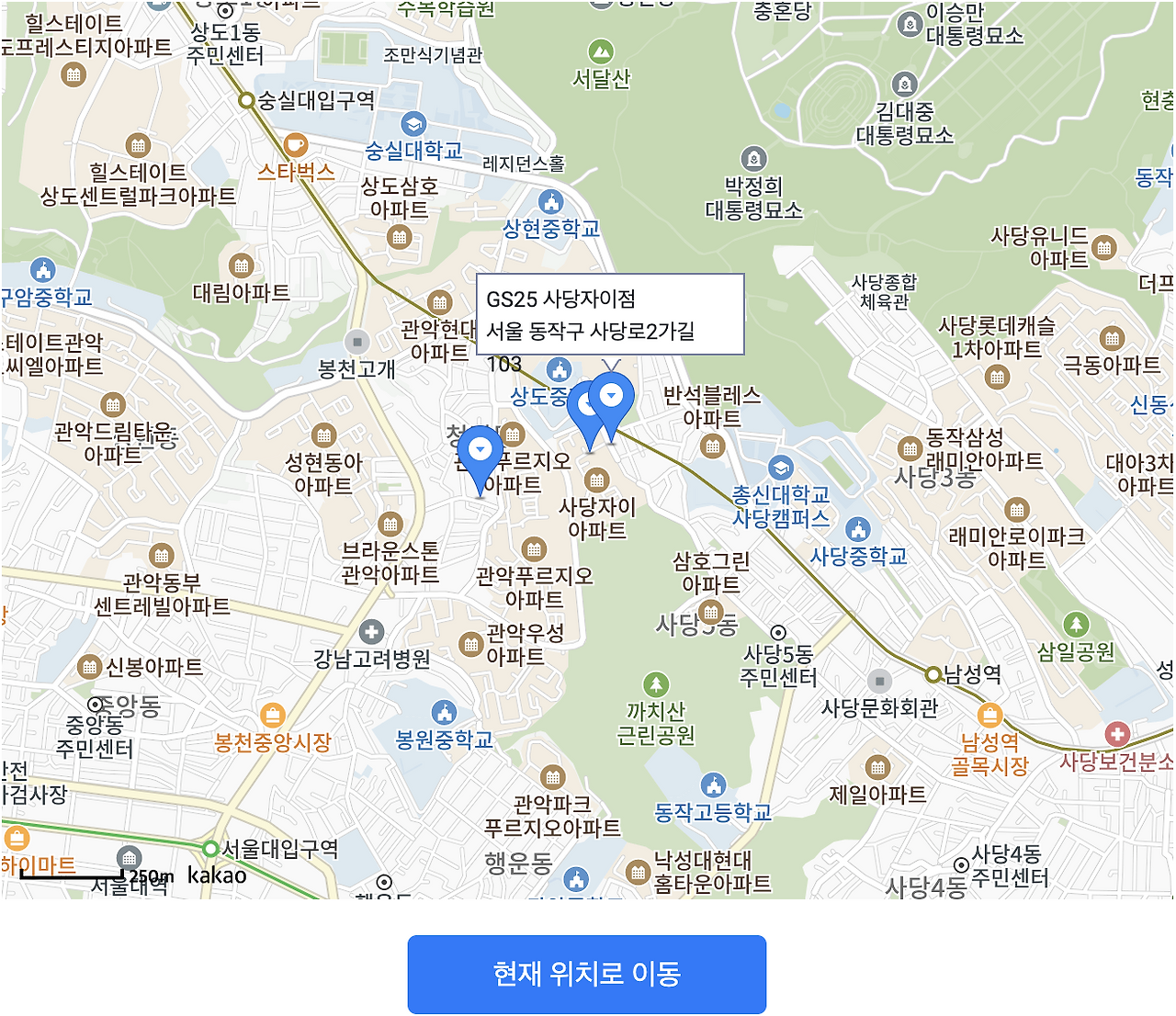 [KAKAO MAP] 카카오 지도 API 활용하기: 편의점 위치 표시 및 상세 정보 구현 🚀
