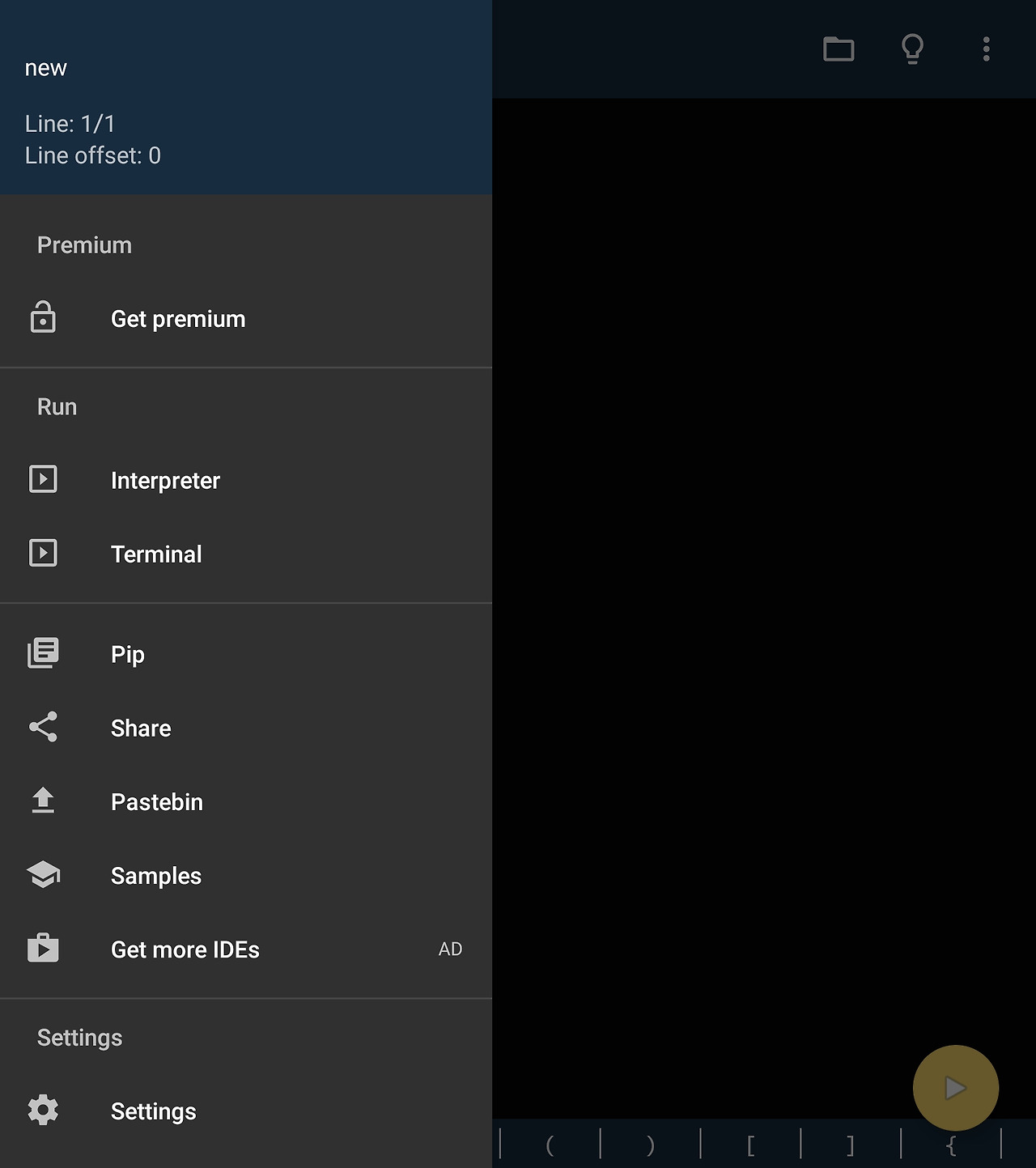 스마트폰에서 파이썬(Python) 코딩하는 방법/Pydroid 3, 태블릿, 안드로이드