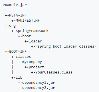 JAR, WAR 차이점 및 특징