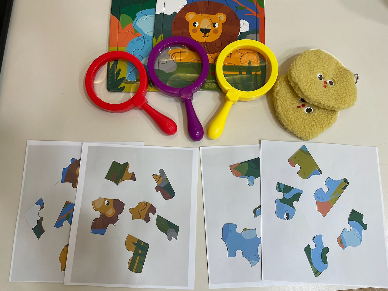 언어치료 후기(짝수업5) 250207_ 탐정놀이 :: 책육아하는 뽀슈베베