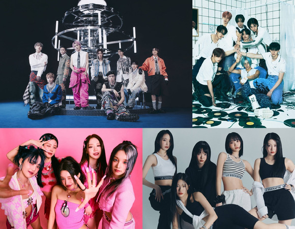 여자(아이들)x르세라핌, 'SBS 가요대전'서 특급 컬래버