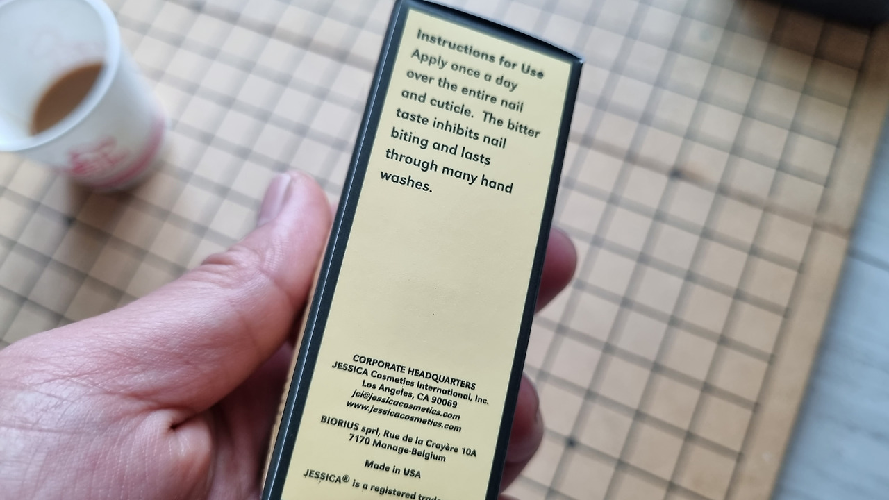 손톱 물어뜯는 아이, 물어뜯기 방지 '제시카 니블 노 모어(JESSICA Nibble No More)' 효과