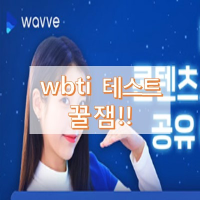 wbti 테스트, 나와 가장 닮은 tv속 캐릭터는?
