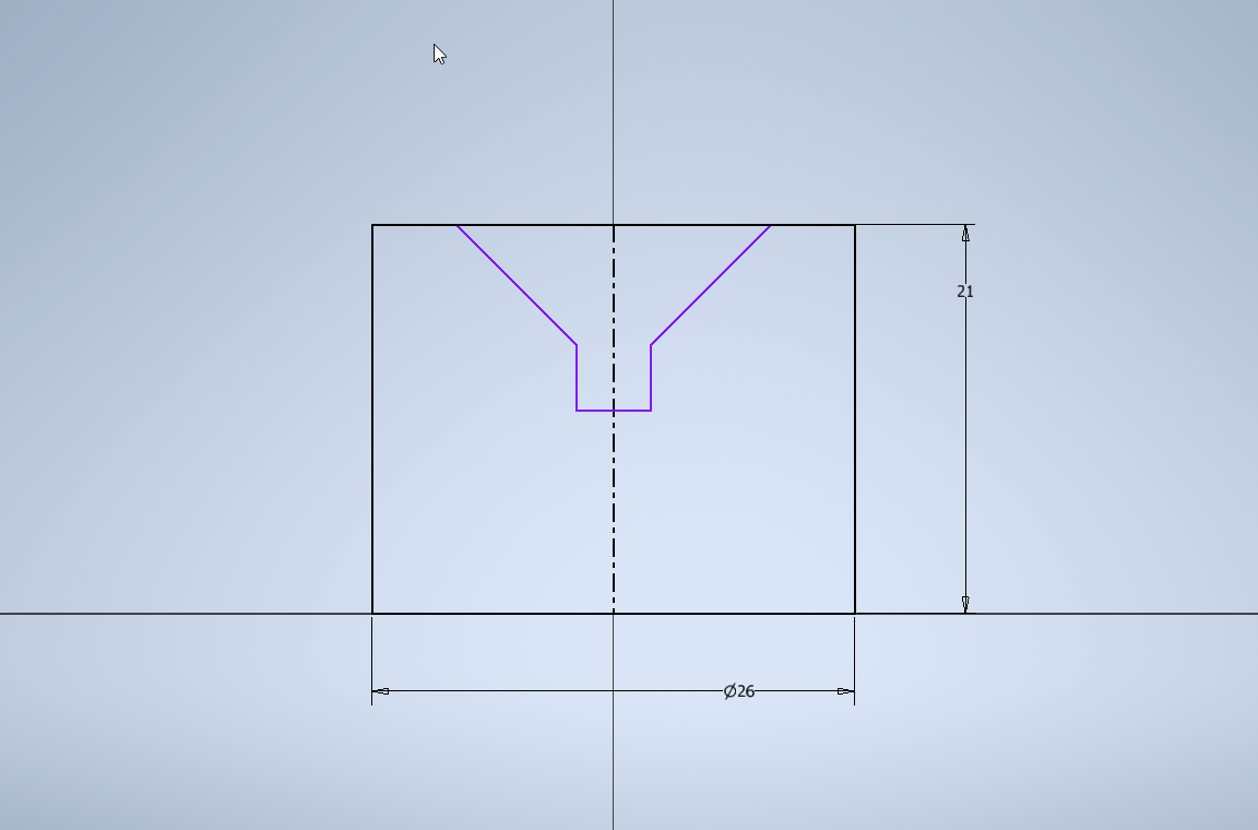 V-블럭(V-Block) 모델링과 도면 작업