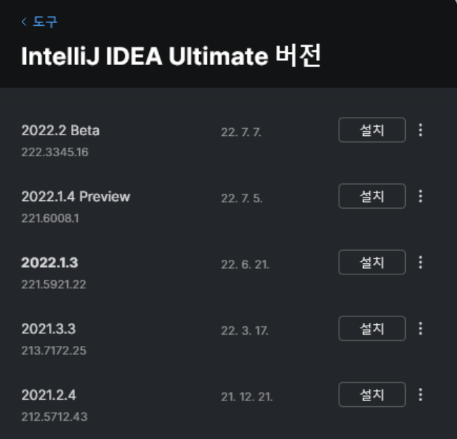 인텔리제이intellij 한번 구매로 영구적으로 사용하기