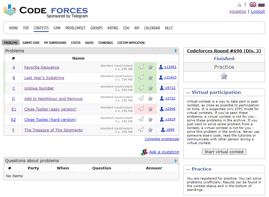Python-CodeForce#690(Div.3)_C-Unique Number :: 한달꾸
