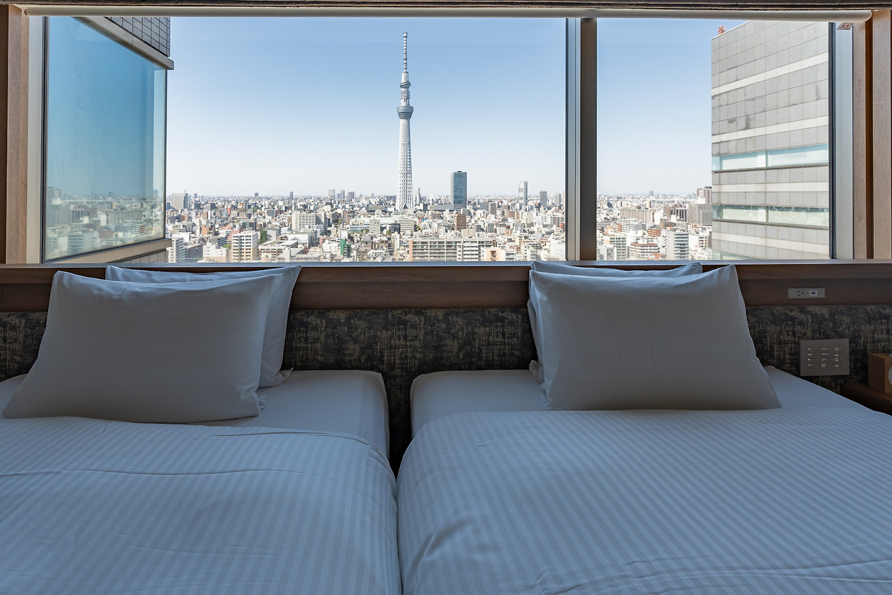 스카이트리가 가장 이쁘게 보이는 도쿄호텔 도부 호텔 레반트 도쿄tobu Hotel Levant Tokyo