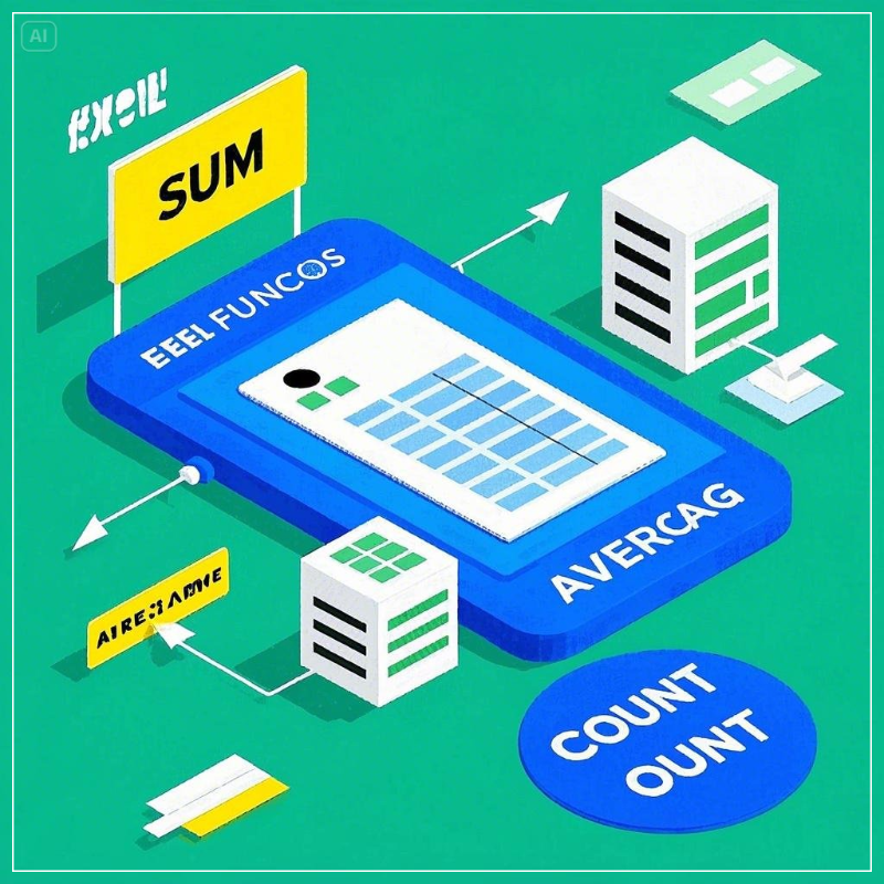 엑셀 기초 함수 가이드 Sum Average Count 쉽게 배우기