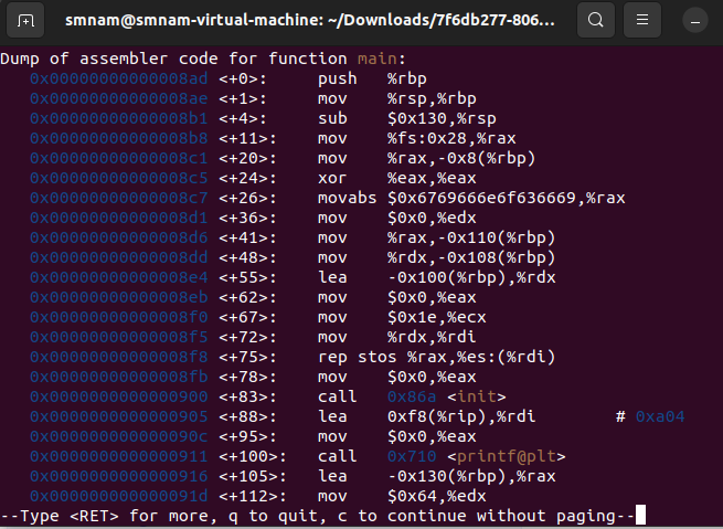 [Dreamhack] cmd_center (LEVEL 1)