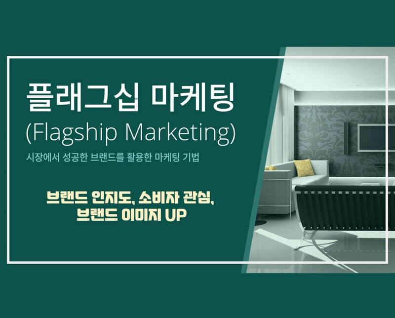 플래그십 마케팅 성공한 브랜드와 간판 모델을 활용하는 마케팅 기법