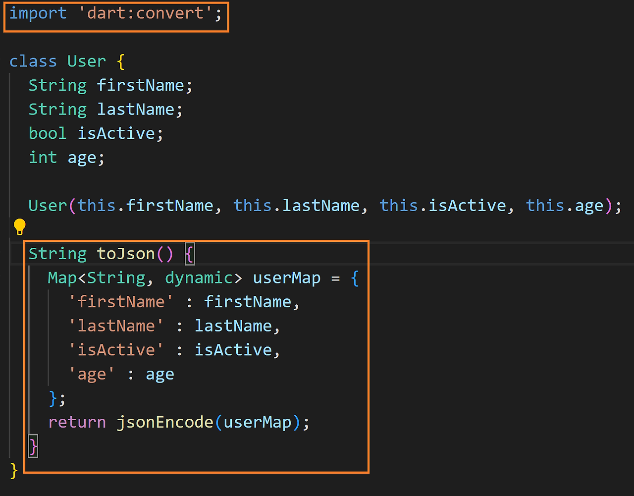 [flutter] Dart, JSON 수동 직렬화(Serialization) 하기