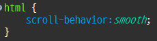 [CSS] 스크롤 부드럽게 이동하기 — 땅콩맛츄르