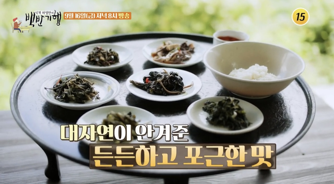 식객 허영만의 백반기행 표창원 화천 산채비빔밥 7가지 나물 산채정식 비수구미 맛집 위치 어디 정보 169회