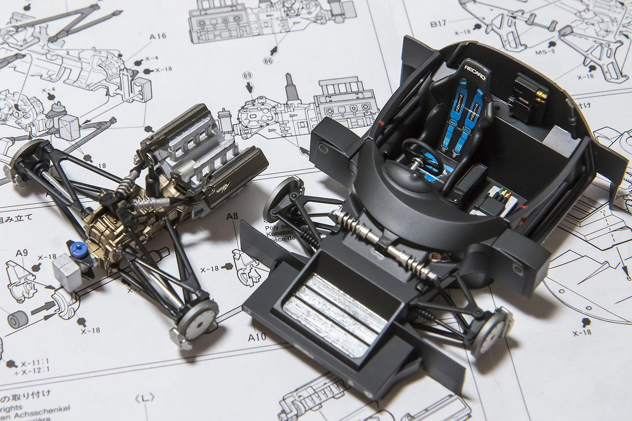 [Tamiya] Nissan R390 GT1 LM - Part 4/4