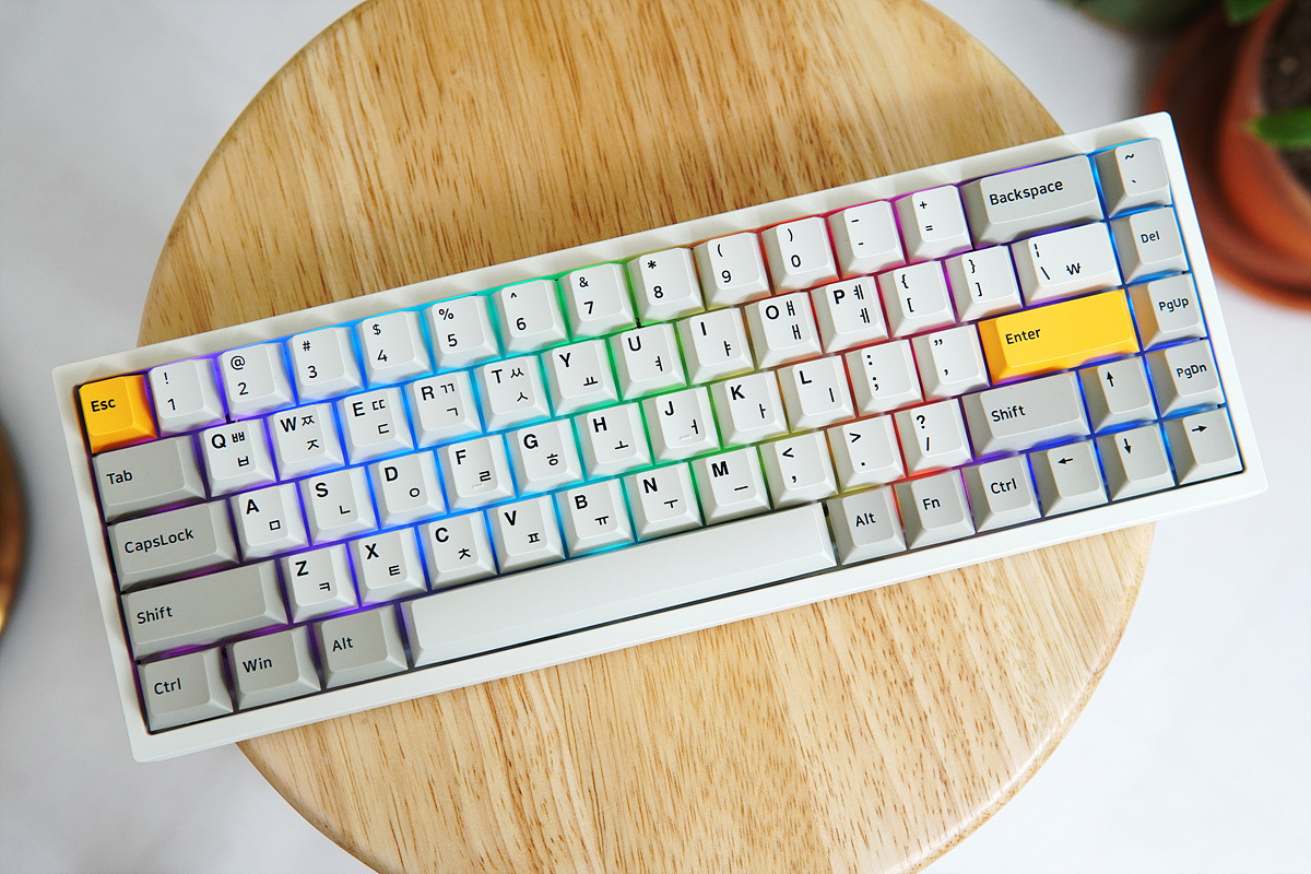 디자인 찢었다! 앱코 K660M-L68 미니 기계식 키보드