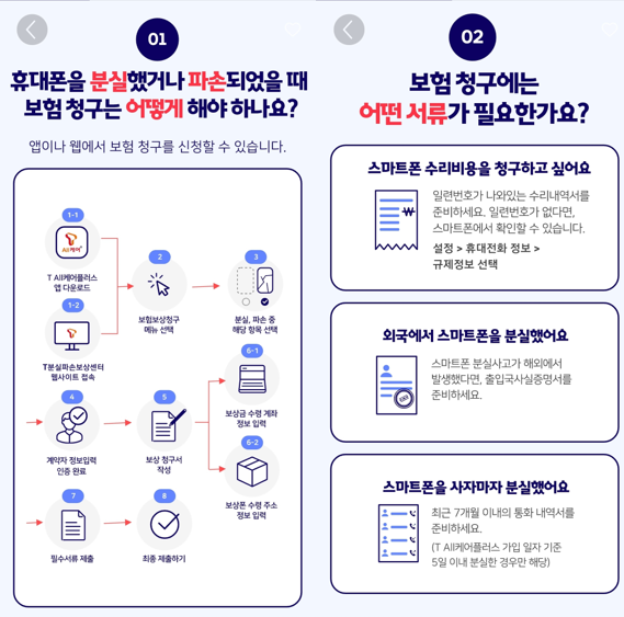 Skt 휴대폰 파손보험 가입 방법 보장혜택 Sk텔레콤 휴대폰 보험 비용 파손보험 청구 방법 서류 정리