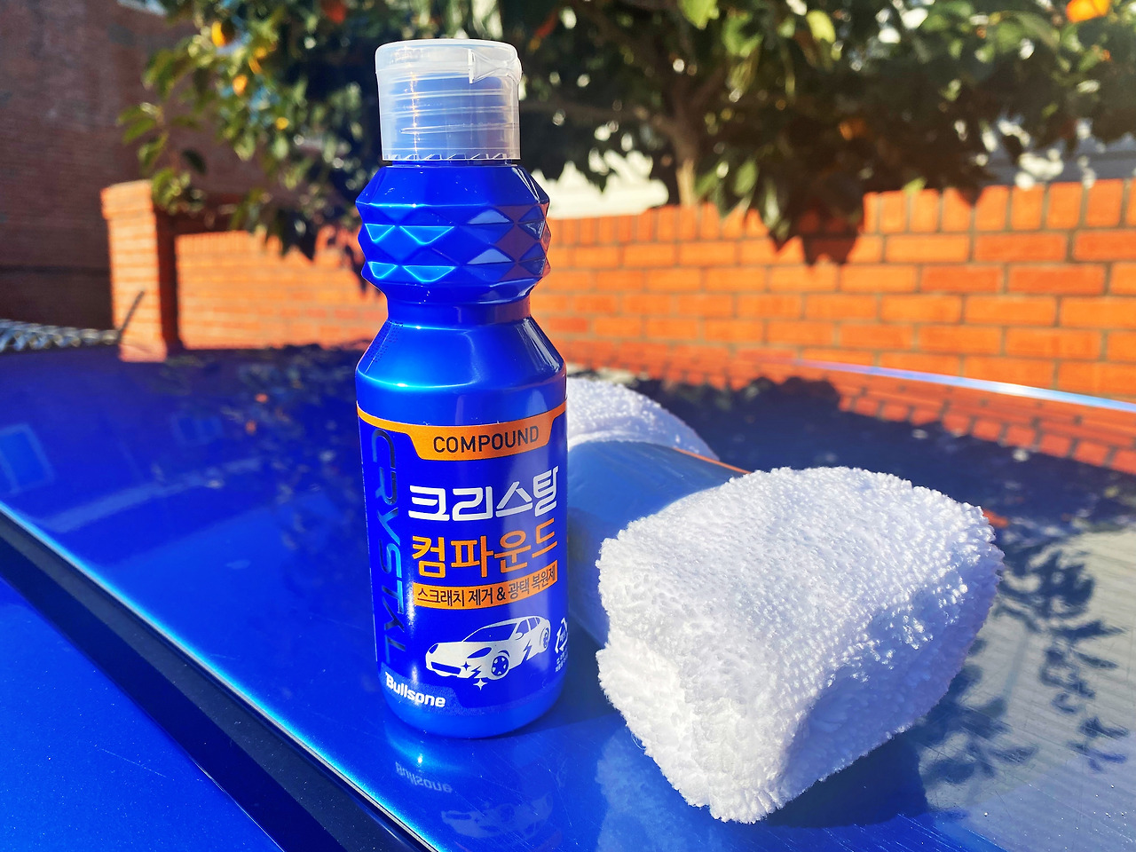 티스도리닷컴 젠트라x 세차 불스원 크리스탈 컴파운드 시공
