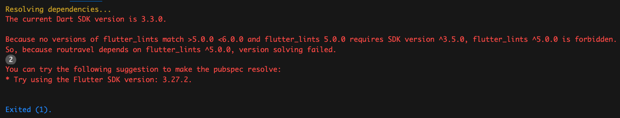 VS Code에서 Flutter 디버깅 안될 때
