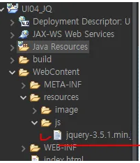 jQuery : 다운로드 받는 곳