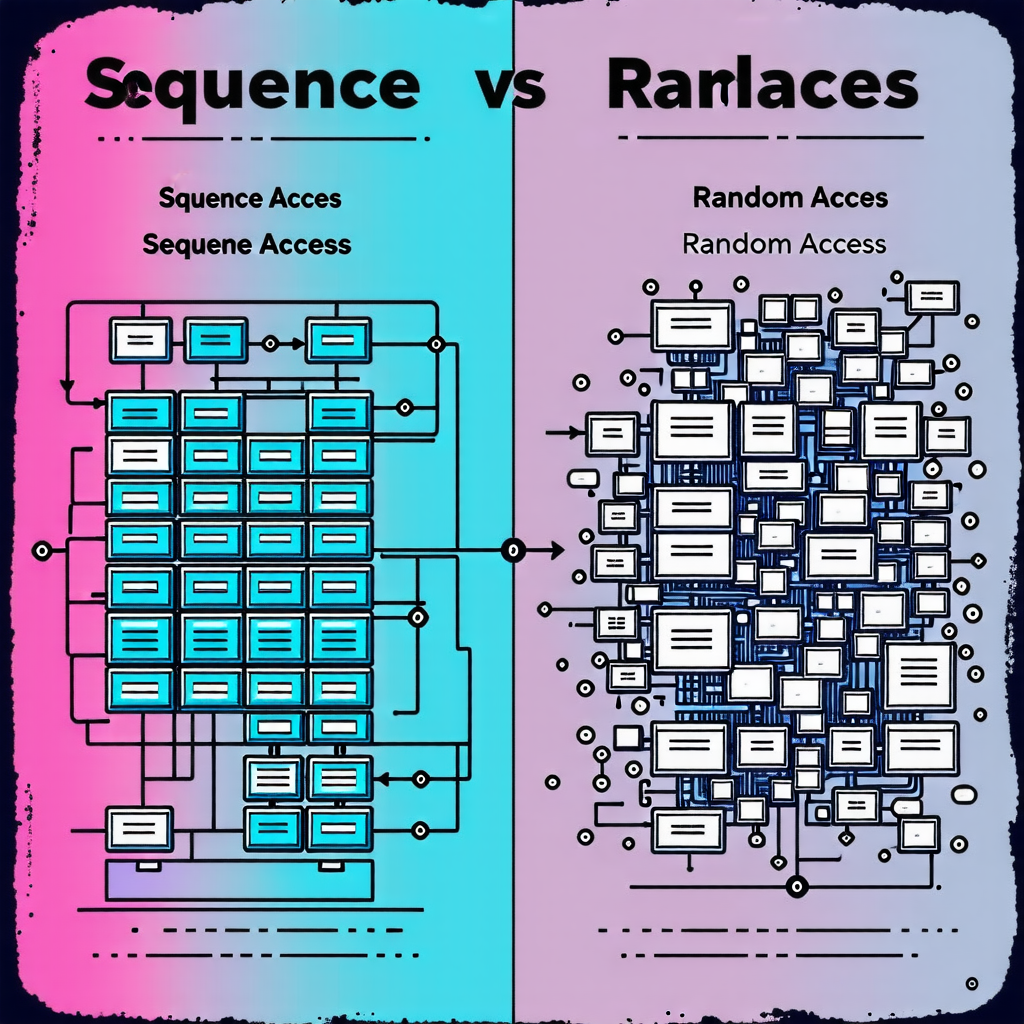 Sequence access vs Random access