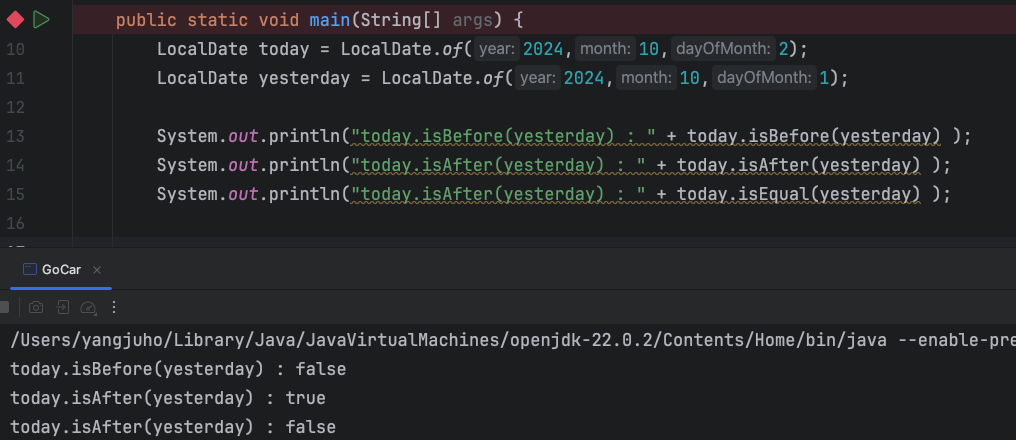 [Java] Date 타입 (LocalDate, LocalDateTime, LocalTime)