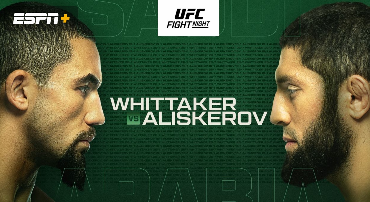 Ufc 로버트 휘태커 Vs 이크람 알리스케로프