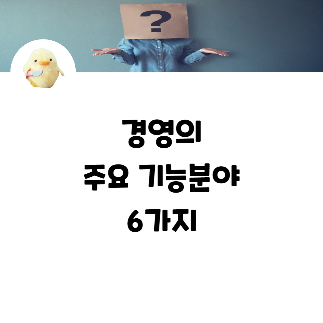 경영의 주요 기능 분야 예시를 통해 알아보자생산관리마케팅재무관리인사관리조직 운영 및 경영 전략연구개발 Randd