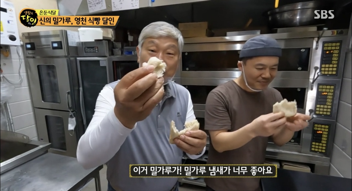 생활의 달인 은둔식달 신의 밀가루 영천 식빵 달인 우리밀빵통밀빵 직접 밀농사 짓는 빵집 달인 862회