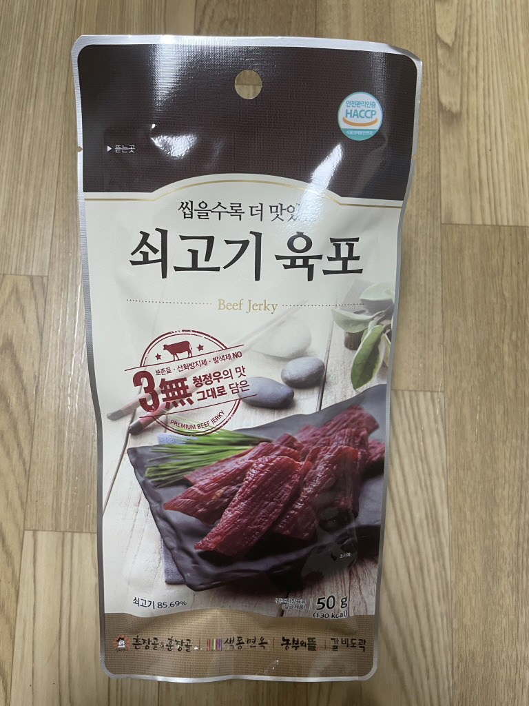소고기 육포의 특징 효능 영양성분 훈장골 간식 구입쇠고기 육포