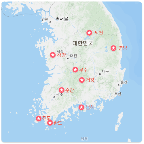 한국에서 전쟁이 난다면 안전한 피난 지역과 위험한 지역 분석