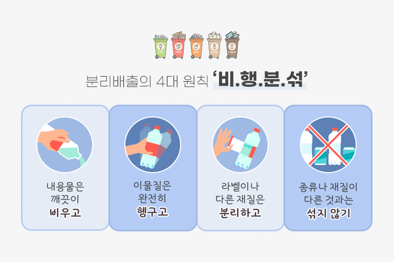 분리배출 표시가 바뀐다고 헷갈리는 분리배출 한번에 알려드려요