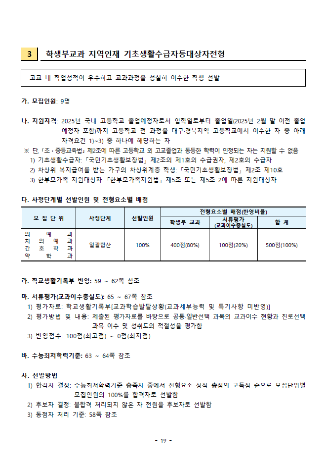 2024년 경북대 수시 등급컷 2024년 경북대 수시 경쟁률 2024년 경북대 수시 입시결과