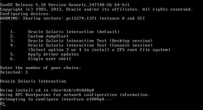 (Solaris) 솔라리스 10 (SunOS 5.10) 설치하기