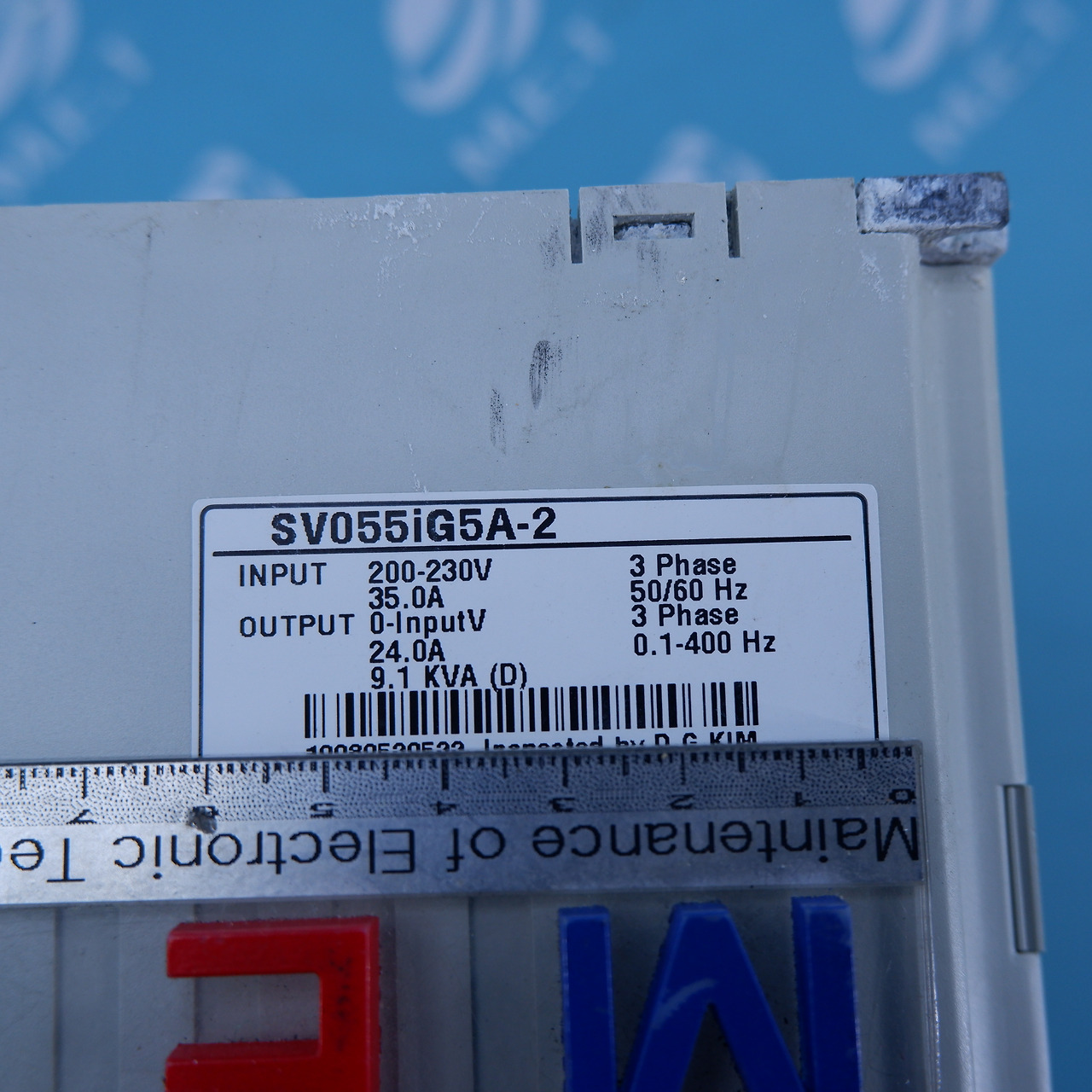 SV055IG5A-2 [DRIVER] LS VARIABLE DRIVE SV055IG5A 2 ㈜엠이티 산업 자동화 장비 수리 판매 전문