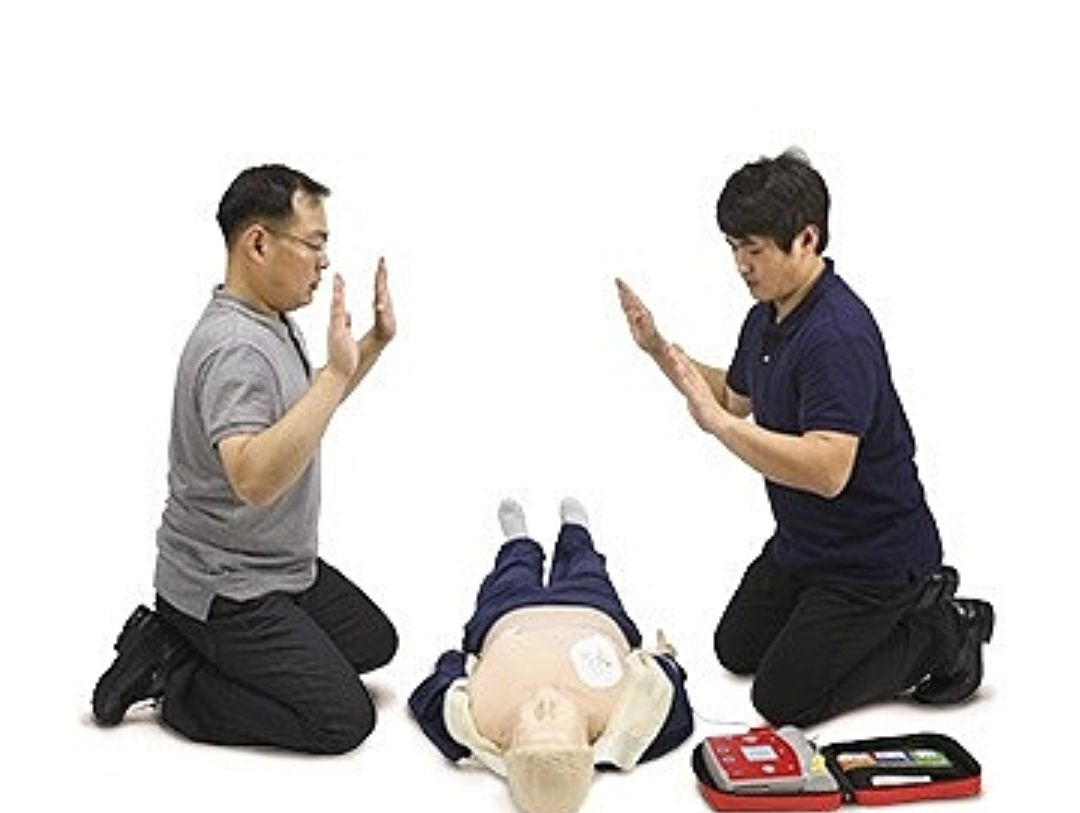 자동심장충격기aed방법과 순서 자동제세동기 심폐소생술 교육
