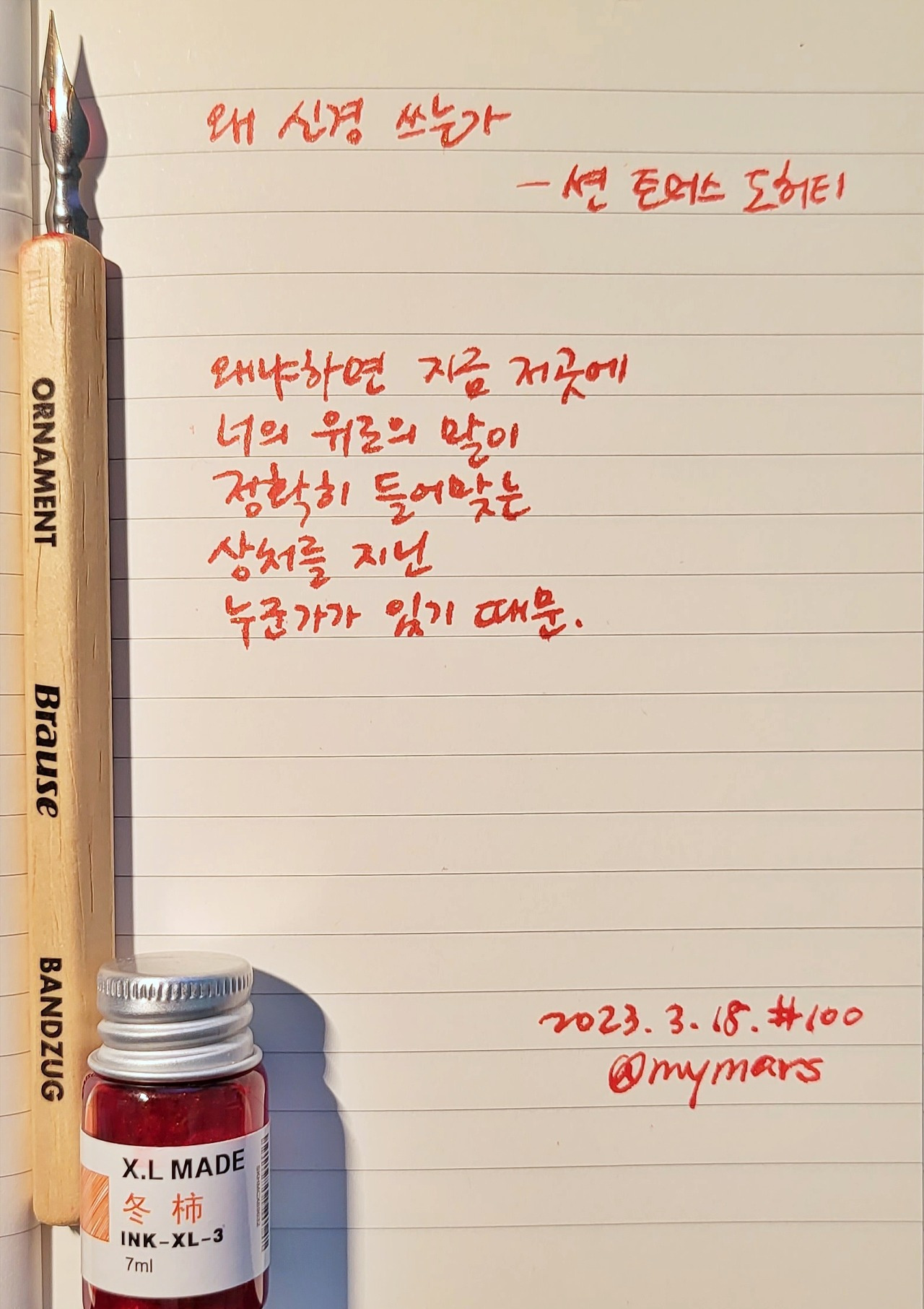 왜 신경 쓰는가 션 토머스 도허티