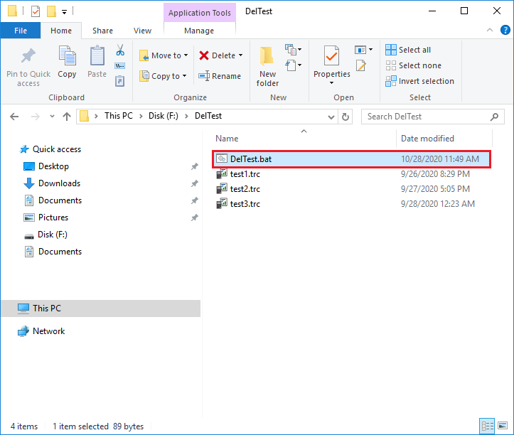 [Windows] .bat 파일을 이용하여 파일 자동으로 삭제하기 (feat. forfiles)