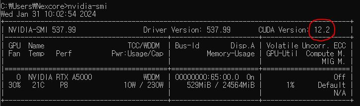 yolov5을 사용하기 위한 Pytorch gpu 연동(Feat. CUDA,cudnn)