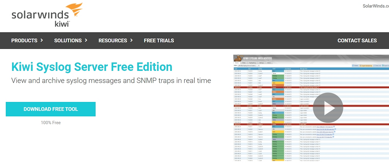 [syslog] Kiwi syslog 로그 수집